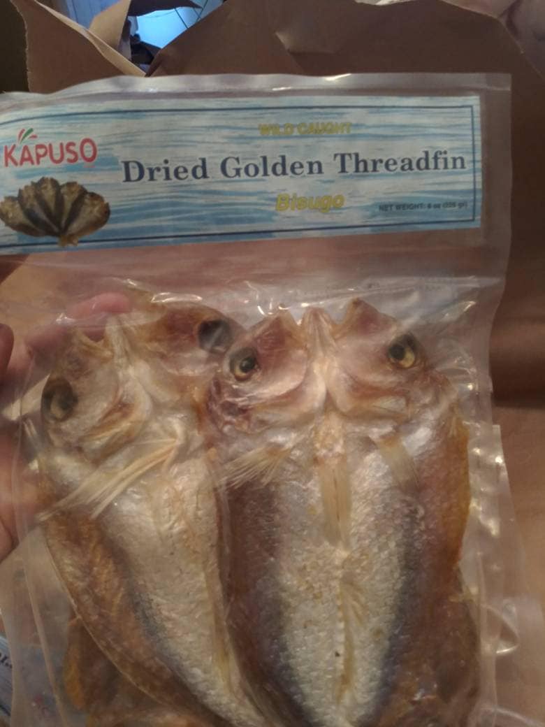Salted Dried Fish Bisugo Treadfin Bream .listed Price 6 7pcs per Pack 6 ...