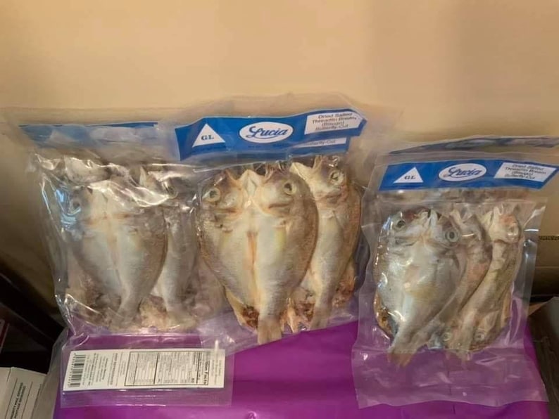 Salted Dried Fish Bisugo Treadfin Bream .listed Price 6 - Etsy