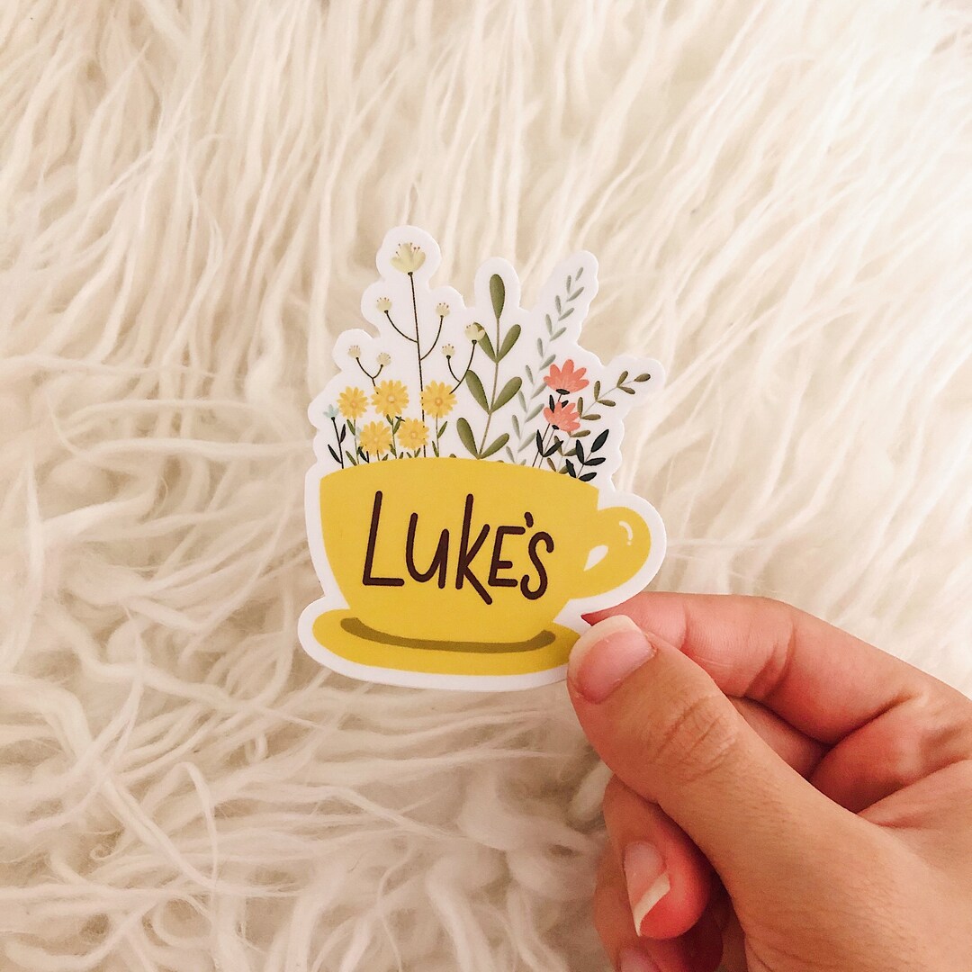 Gilmore Girls Inspired Lukes Sticker - Etsy