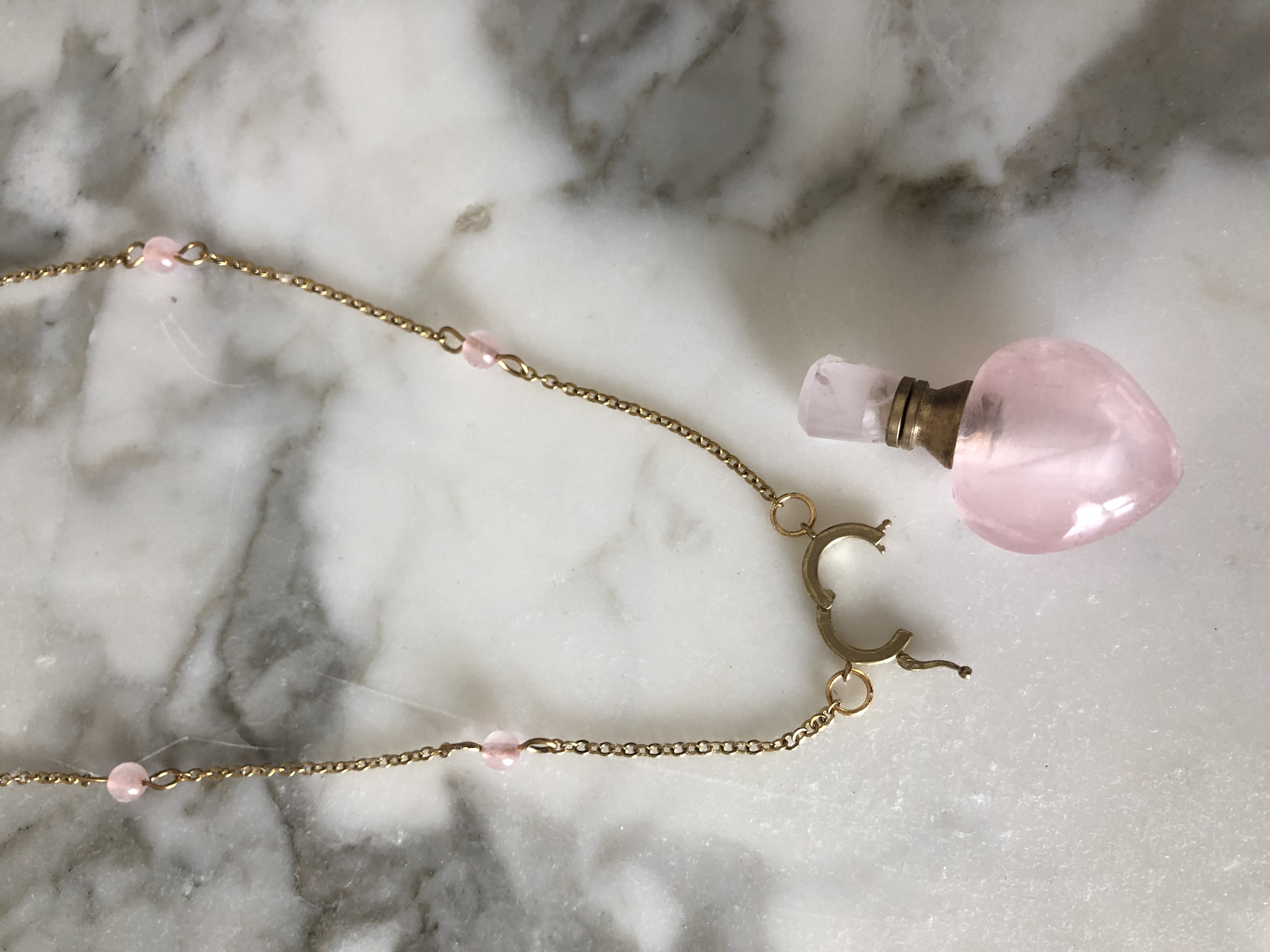 Perfume Holy Oil or Water Bottle Pendant With Chain - Etsy