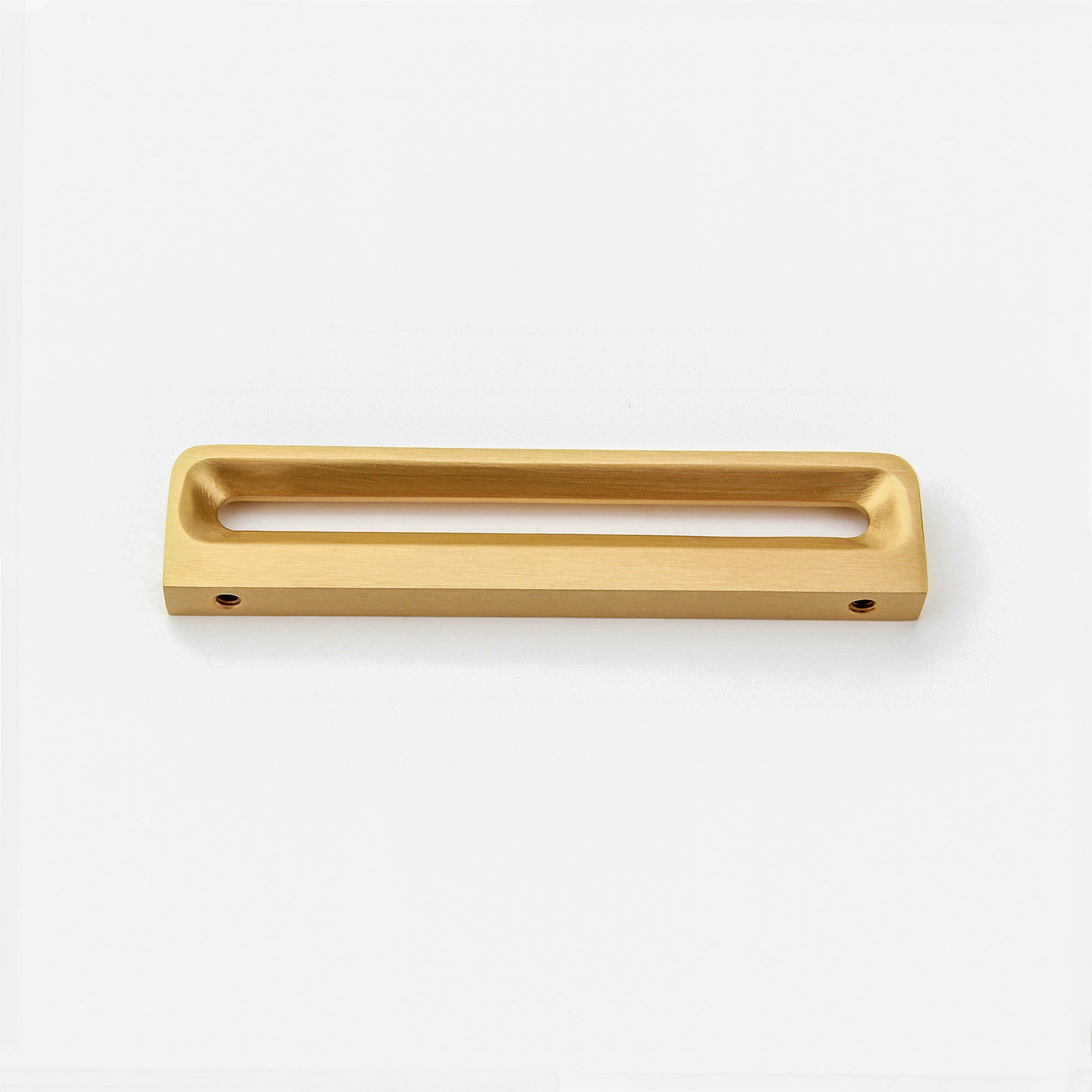 Pinch Brass Mid Century Cabinet Pull - Slim Modern Design - Etsy