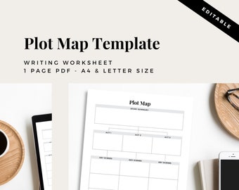 Plot Map Template | Etsy