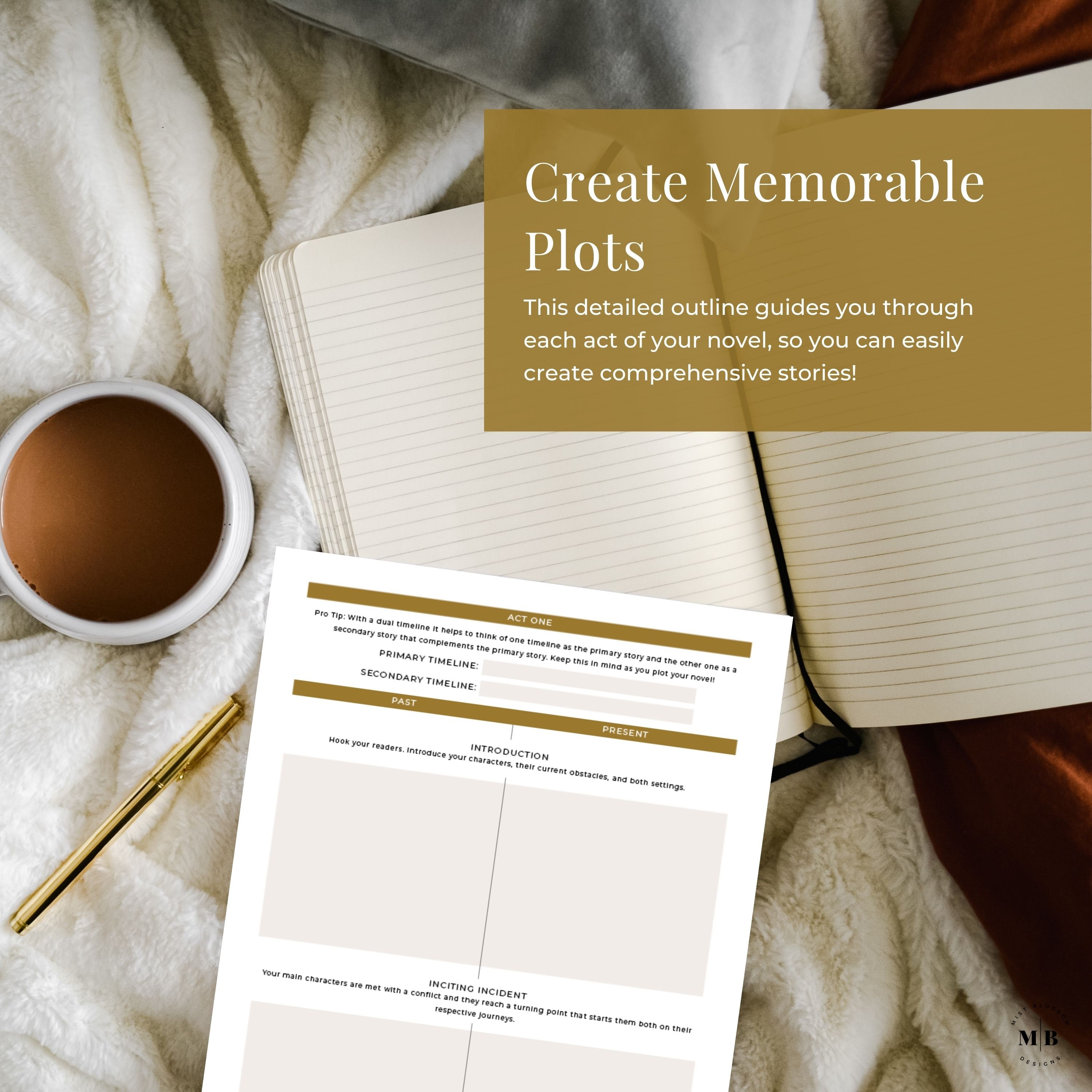 Dual Timeline Novel Writing Outline Template Plot Building - Etsy