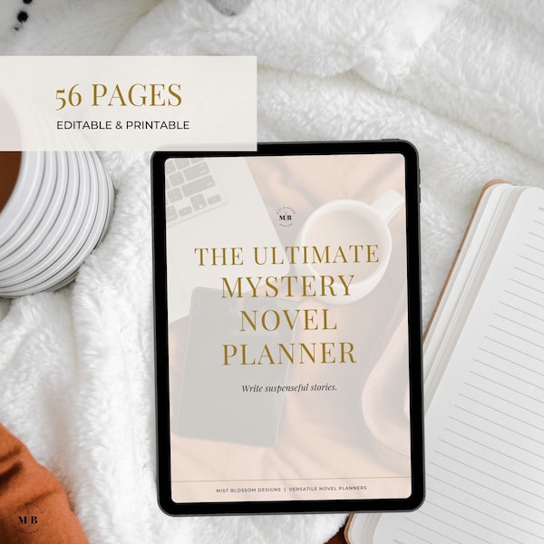 Cozy Mystery Novel Template - Etsy