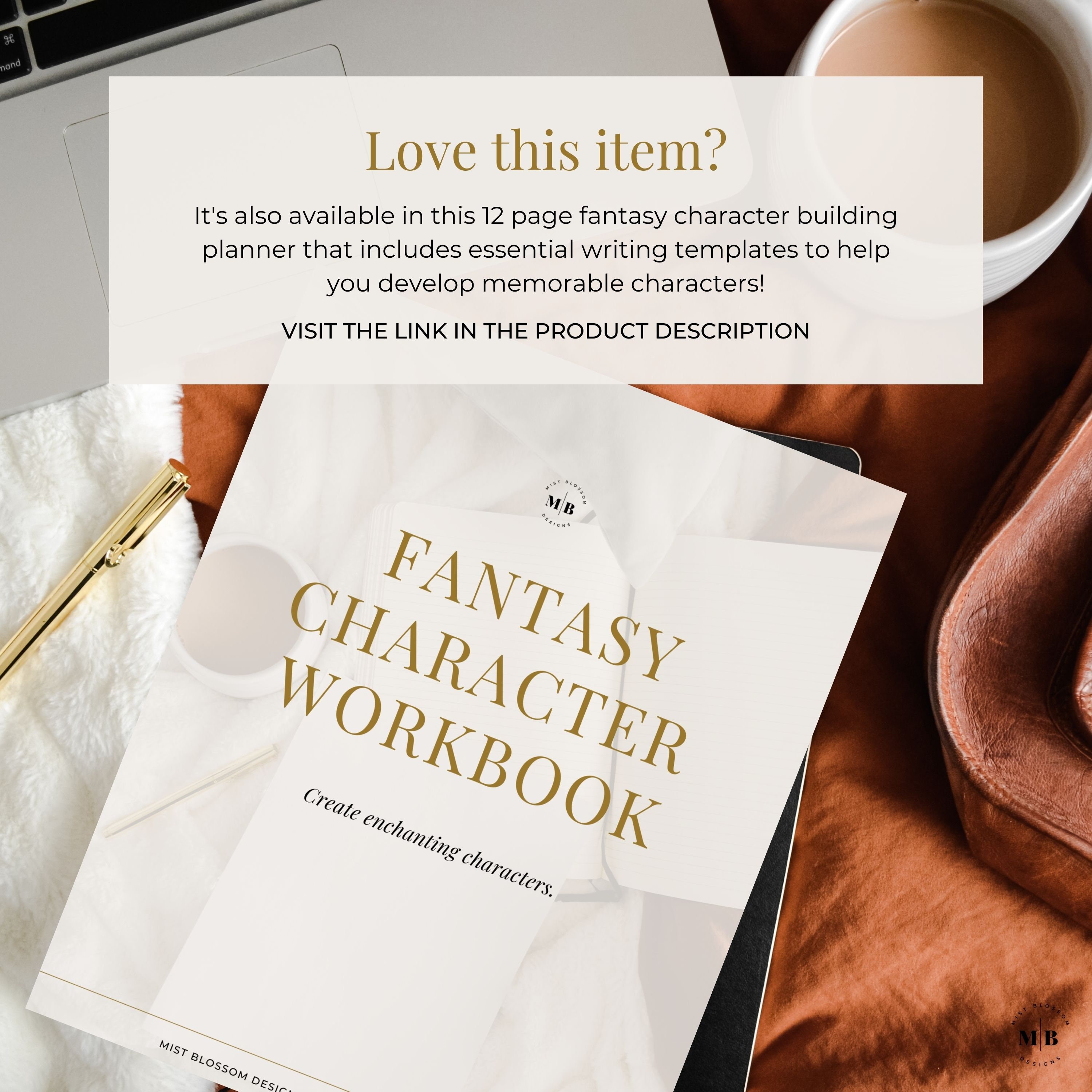 Fantasy Character List Novel Template, Character Worksheet for Novel ...