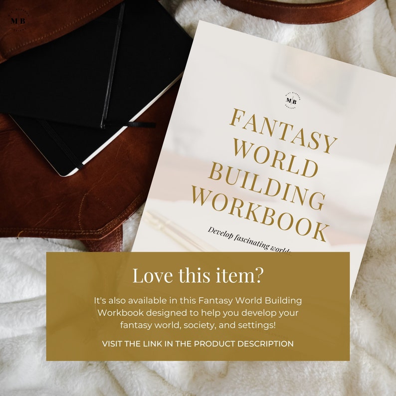 Fantasy Worldbuilding Template World Building Novel Worksheets