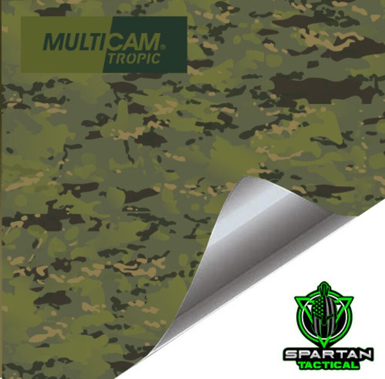 Multicam Vehicle Wrap vinyl with soft touch matte lamination | Etsy