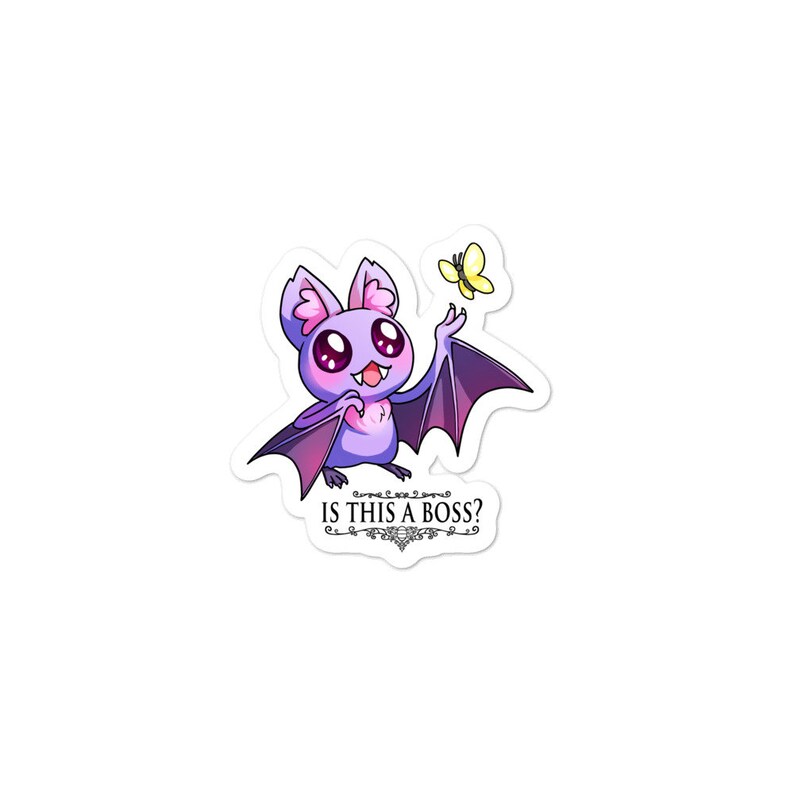IS THIS A BOSS Bat Meme Hollow Knight Sticker - Etsy