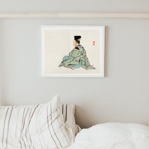 Vintage Japanese Emperor Portrait, Digital Download Print - Etsy Canada