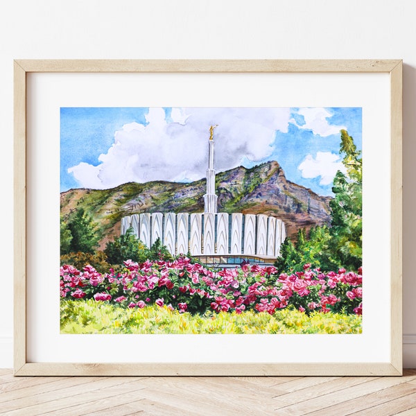 Provo Temple - Etsy