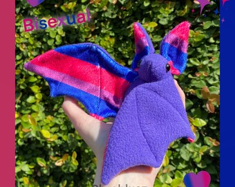 Handmade Blue Transgender Pride Bat Doll Made to Order - Etsy