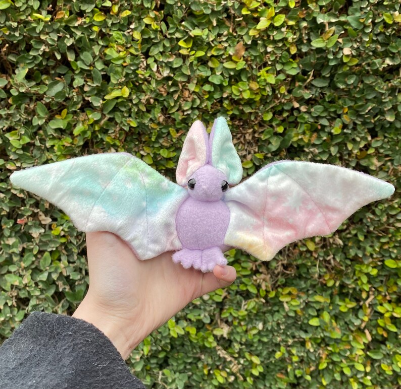 Custom Bat Plushie Bat Plush Gifts Hand Made Plush - Etsy