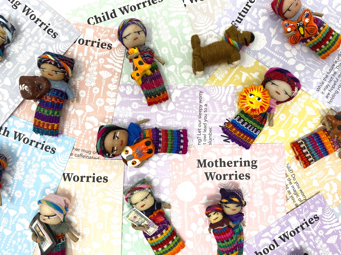 Guatemalan Career Worry Doll - Guatemalan Worry Doll - Trouble Doll ...