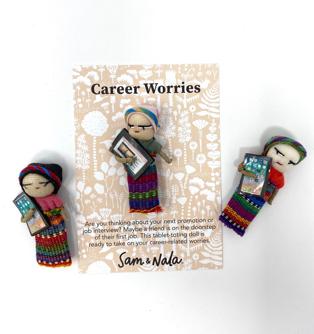 Guatemalan Career Worry Doll - Guatemalan Worry Doll - Trouble Doll ...