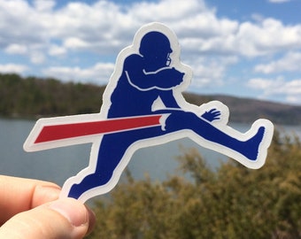 JOSH ALLEN Buffalo Bills Jumping Sticker Weatherproof Vinyl Hydroflask ...
