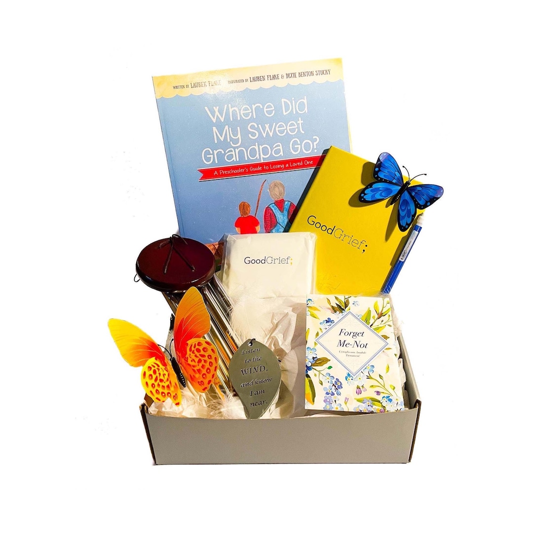 The Grieving Child Box - Sympathy Box for Kids - Loss of Grandpa - Etsy