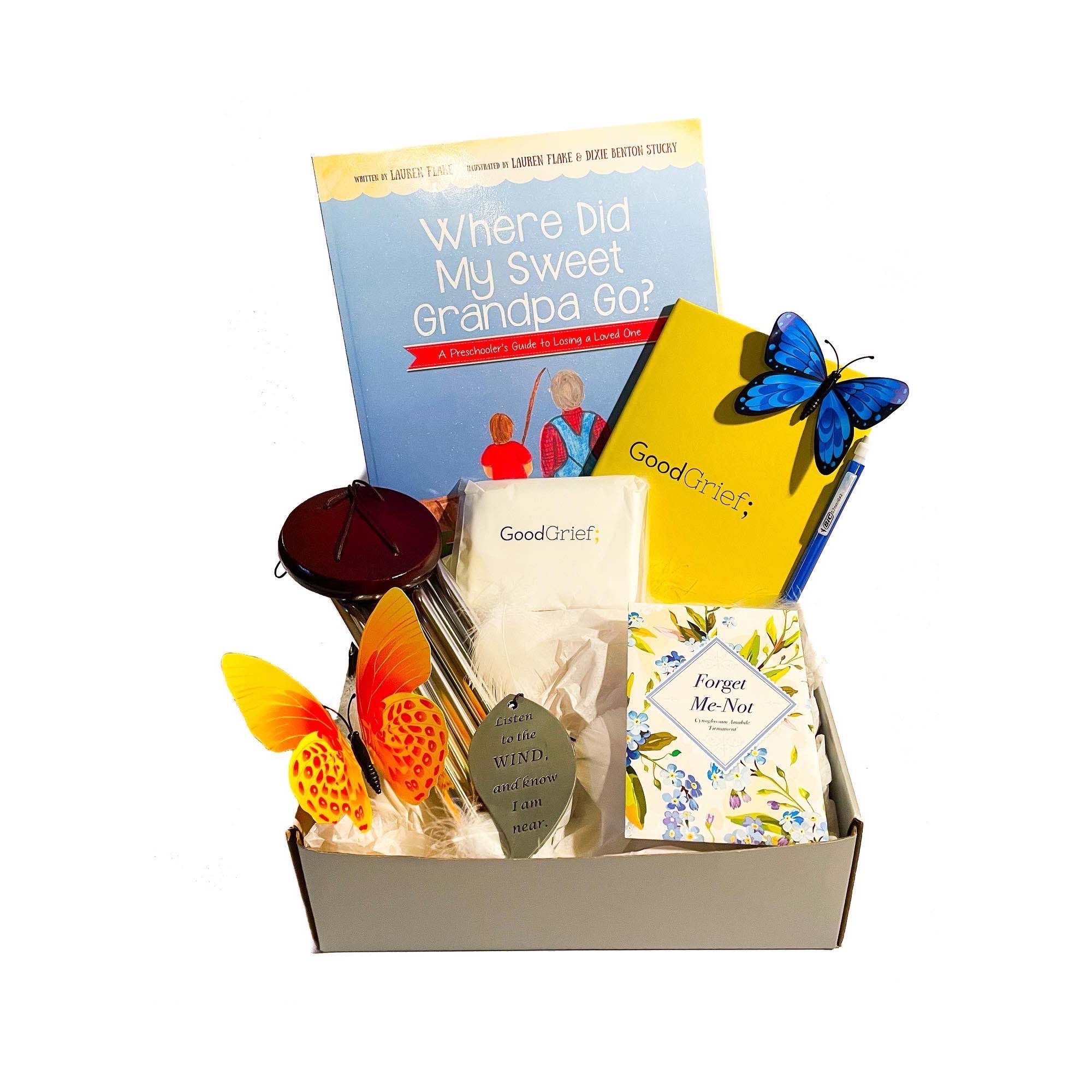 The Grieving Child Box - Sympathy Box for Kids - Loss of Grandpa - Etsy