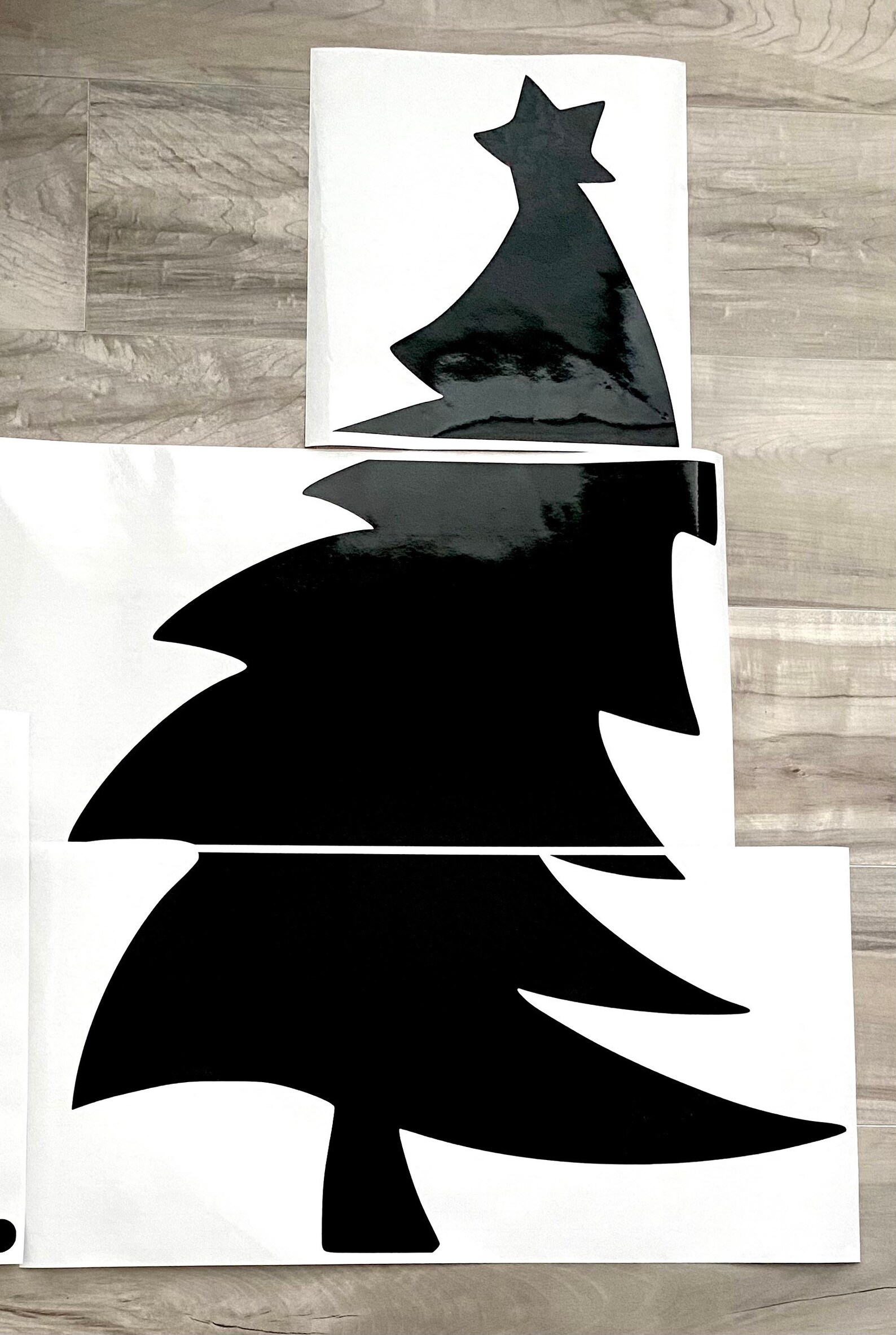 Christmas Tree Window Cling - Etsy