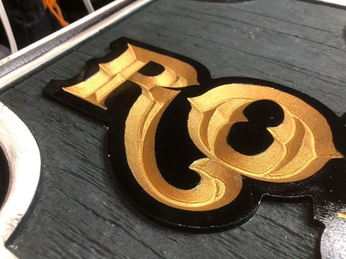 Routed PVC Carved Signs , Handpainted - Etsy