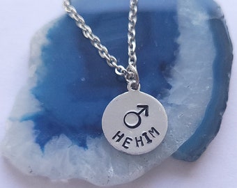 Two Male Symbol Necklace - Etsy