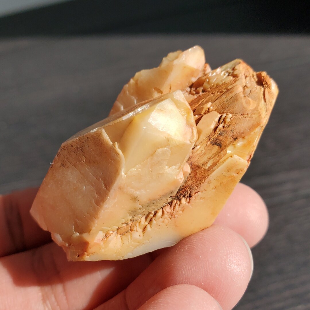 Exceptional Bone Quartz || Amphibole Quartz || Multilayered Texture ...
