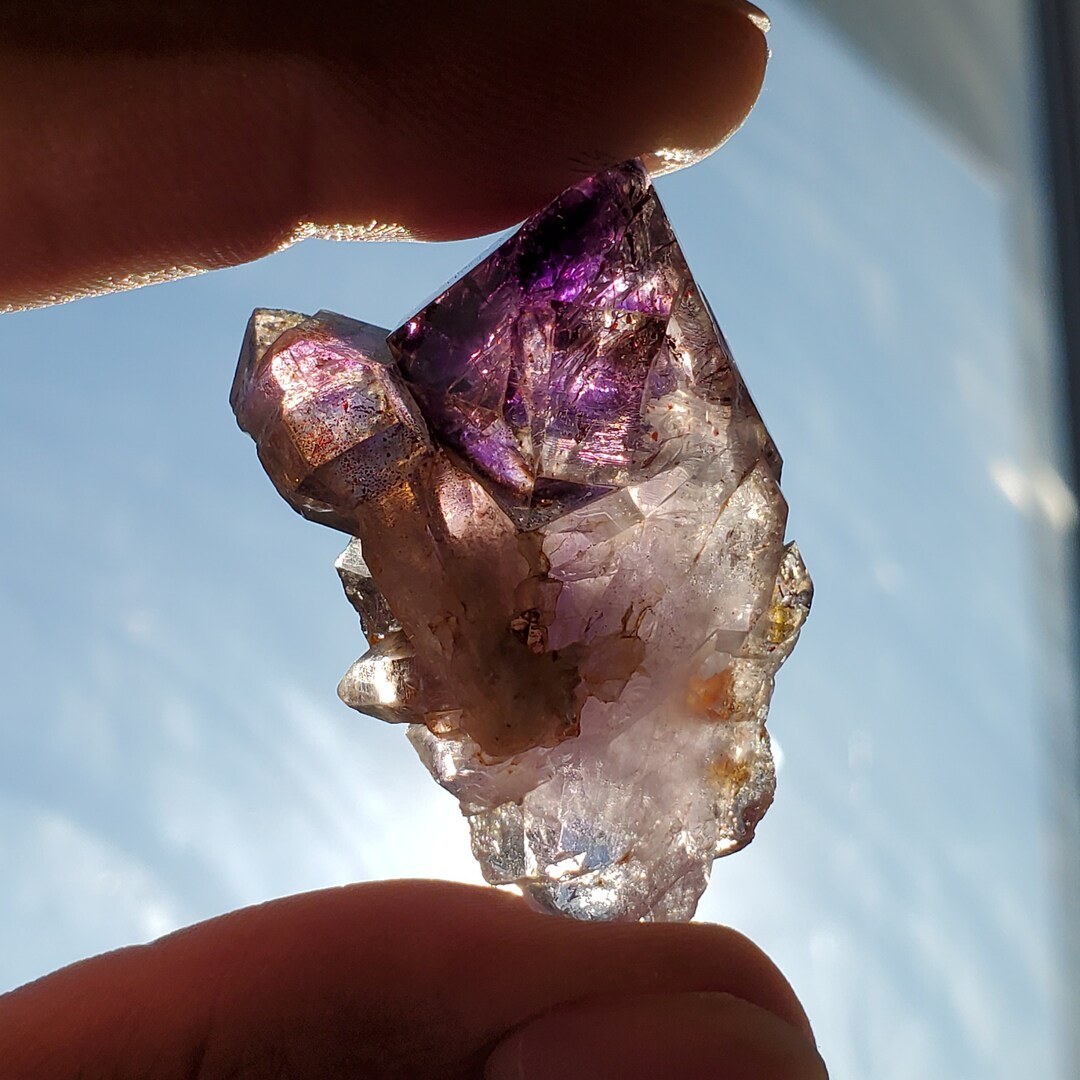 Runner Moving Enhydro Bubble SHANGAAN AMETHYST || Smokey Quartz ...