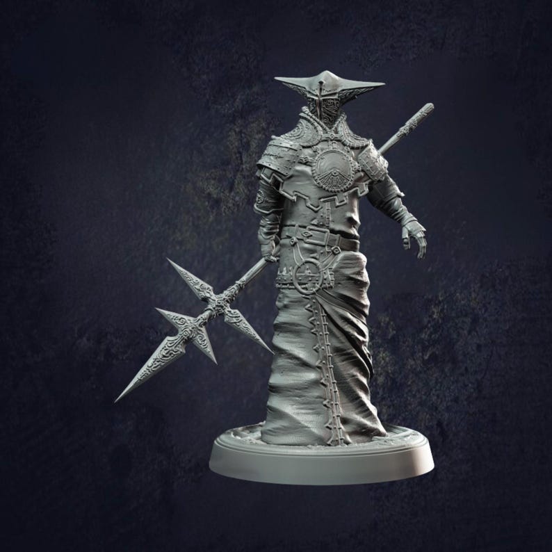 Alaric the Fallen Crusader Grimdark Mini - D&D RPG Miniature Monolith ...