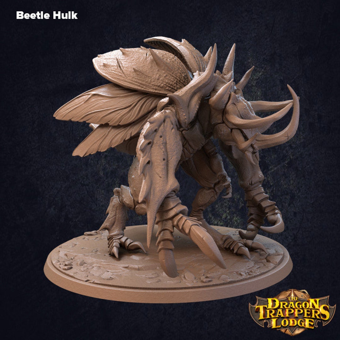 Beetle Hulk - Dragon Trappers Lodge D&D RPG Miniatures (dungeons and ...