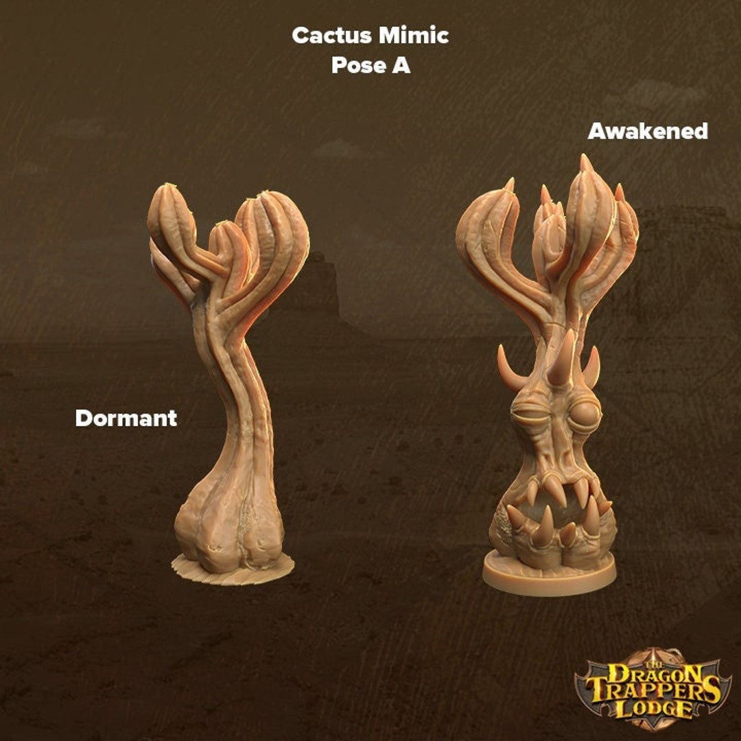 Cacti Mimics - Dragon Trappers Lodge D&D RPG Miniatures (dungeons and ...