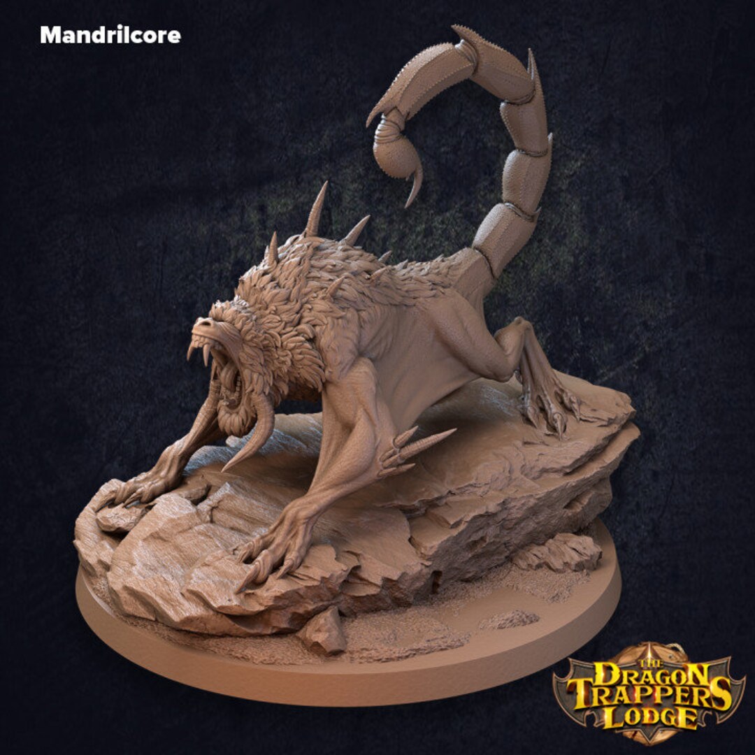 Mandrilcore - Dragon Trappers Lodge D&D RPG Miniatures (dungeons and ...
