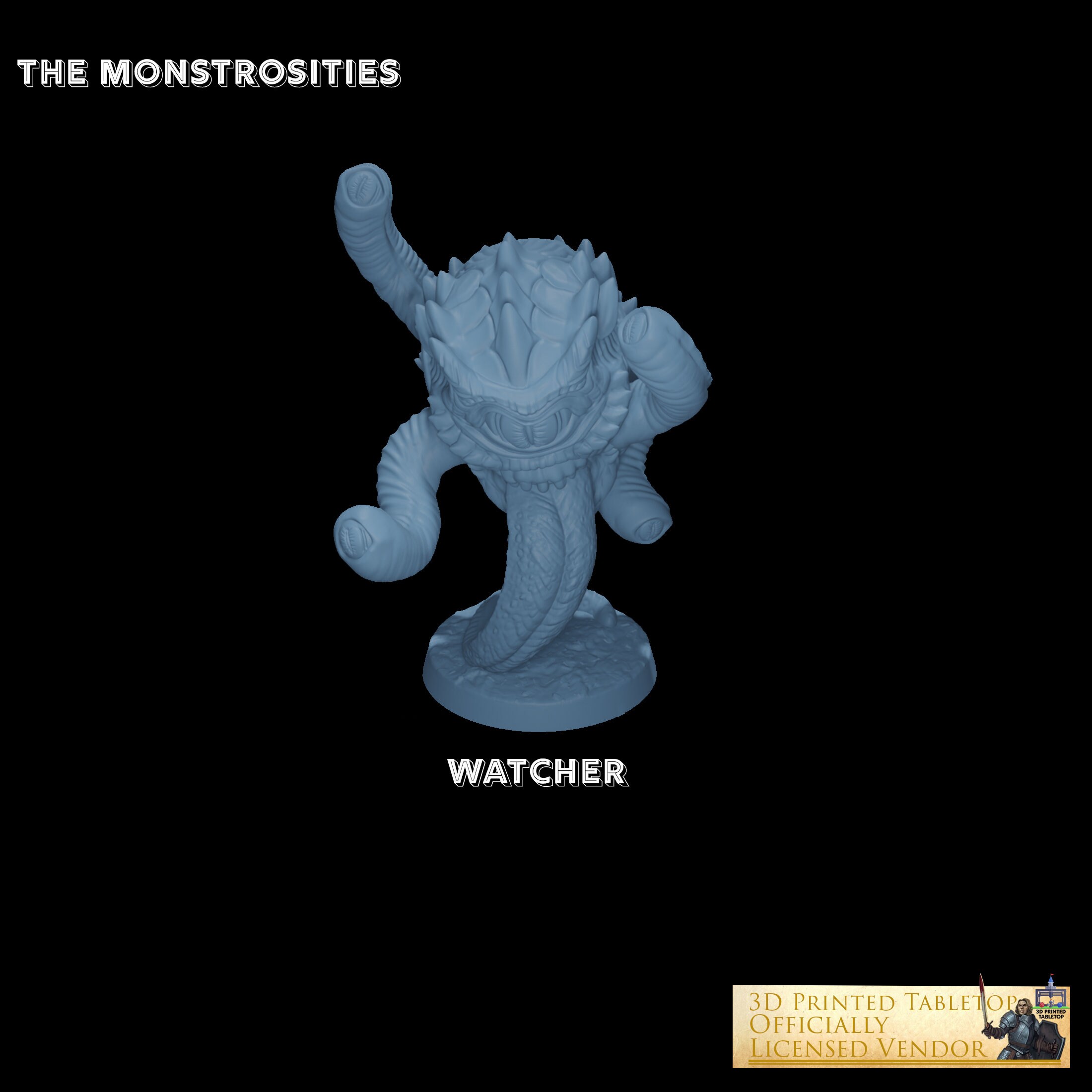 Nothic & Watcher: the Monstrosities 25mm Base Dnd RPG - Etsy