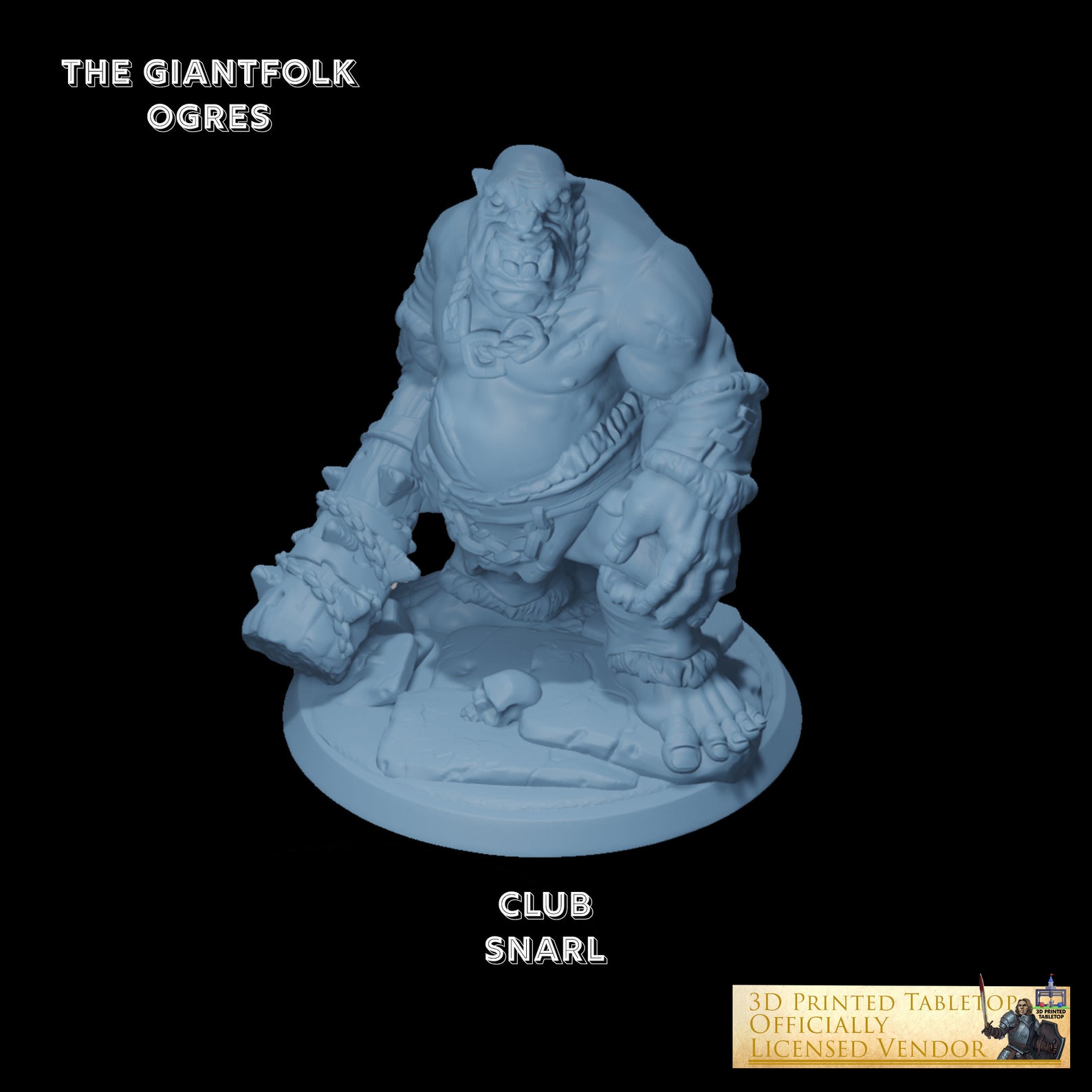 Ogres 50mm Base Dnd RPG Miniature Ogre: the Giantfolk - Etsy UK
