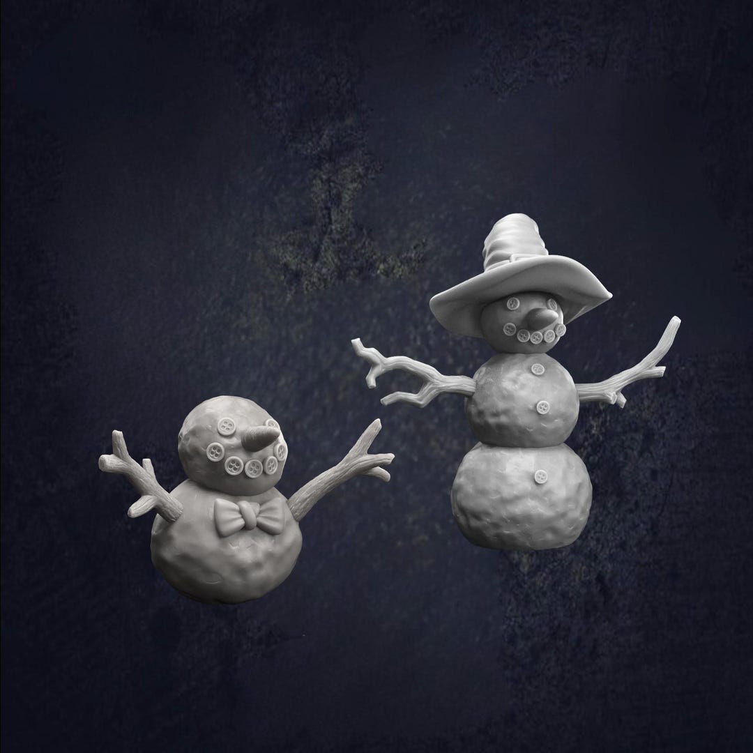 Snowman Terrain D&D RPG Scatter Dragon Trappers Lodge (dungeons and ...