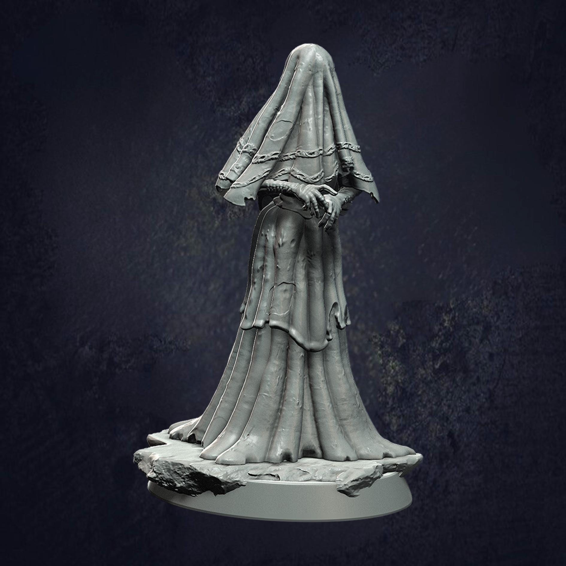 Weeping Widow Banshee Grimdark RPG Mini Resin Figure for D&D ...