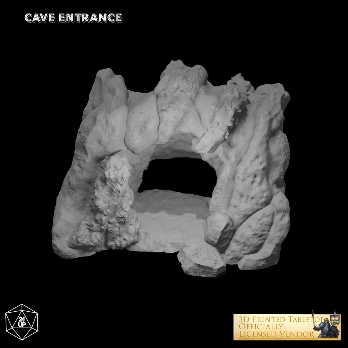 Cave Entrance Dnd RPG Terrain Miniature dungeons and Dragons - Etsy
