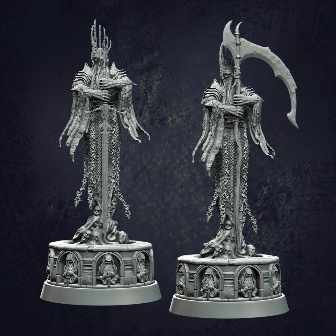 Forsaken Wraith Grimdark Mini - D&D RPG Miniature Monolith Arts ...