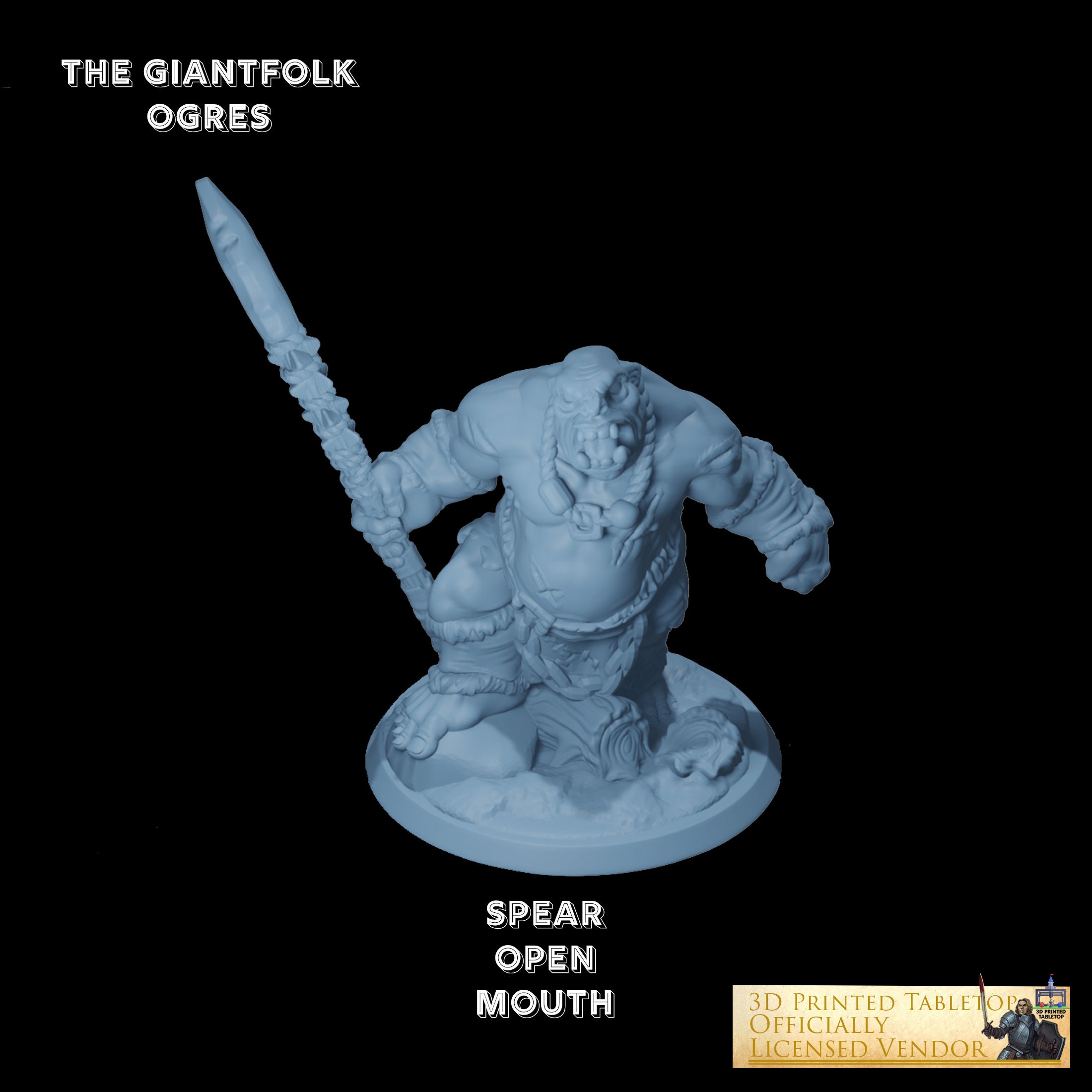 Ogres 50mm Base Dnd RPG Miniature Ogre: the Giantfolk - Etsy UK