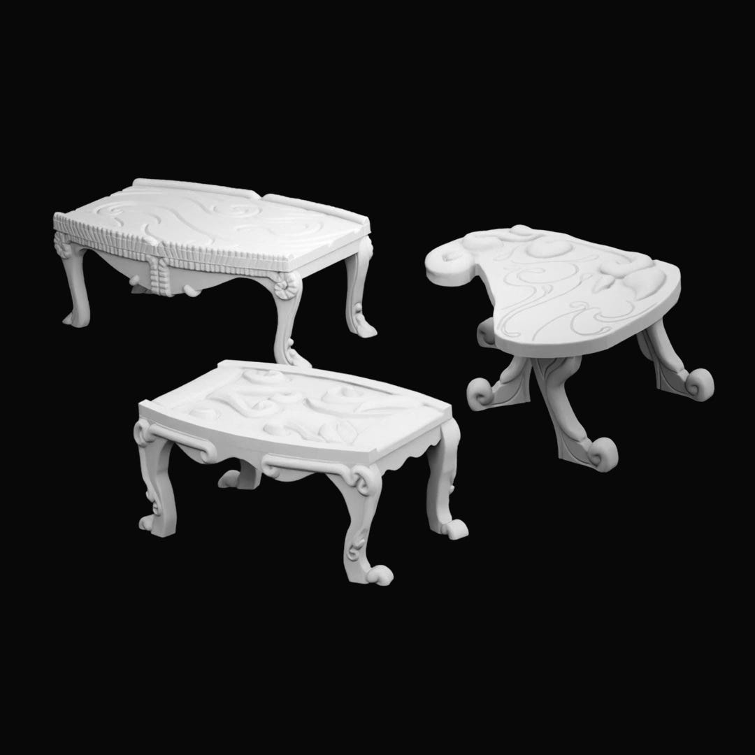 Decorative Tables D&D RPG Terrain Lost Adventures (dungeons and Dragons ...
