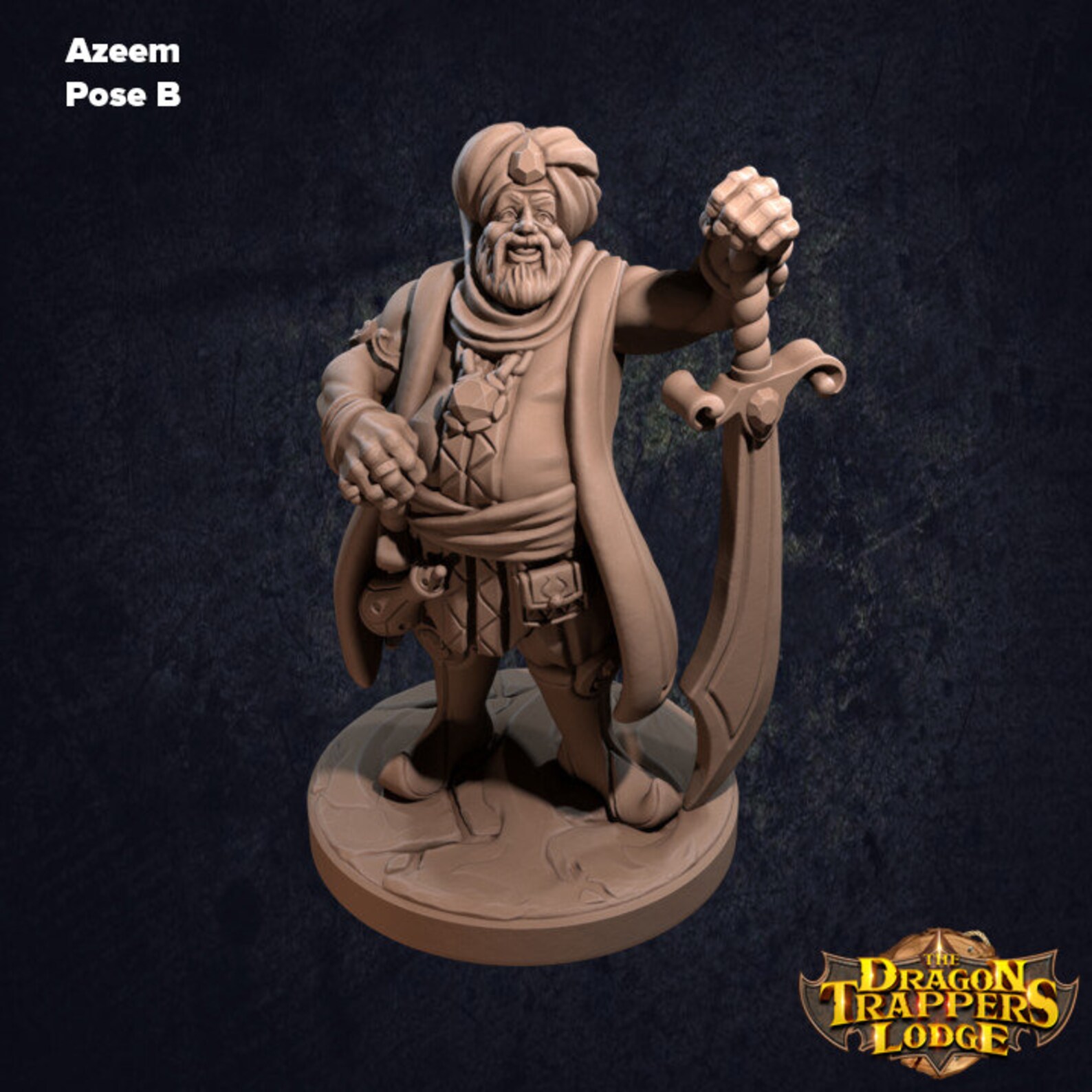 Azeem the Trapper Dragon Trappers Lodge DnD RPG Miniatures - Etsy France