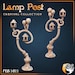 Carnival Lamp Post D&D RPG Terrain World Forge Miniatures (dungeons and ...