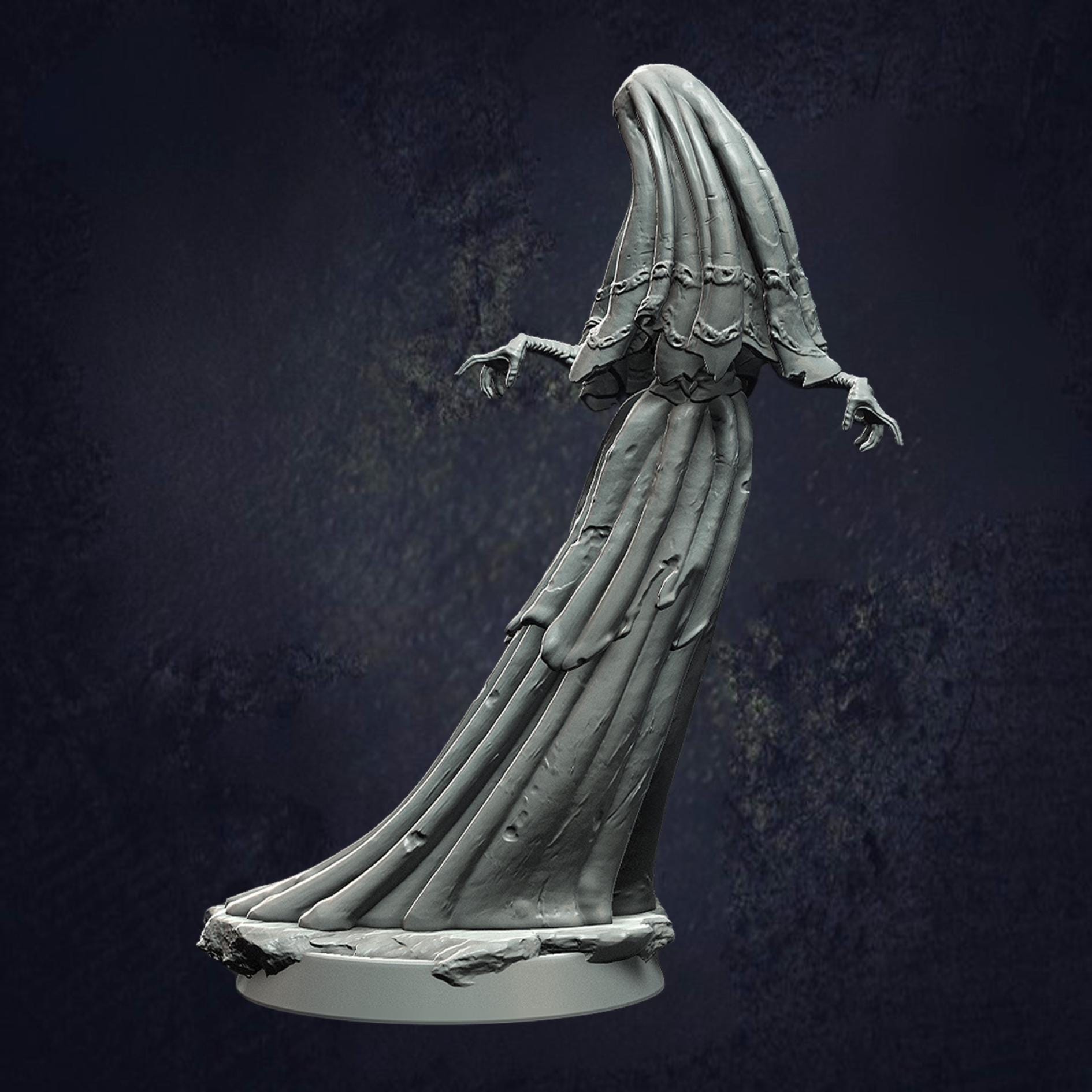 Weeping Widow Banshee Grimdark RPG Mini Resin Figure for D&D ...