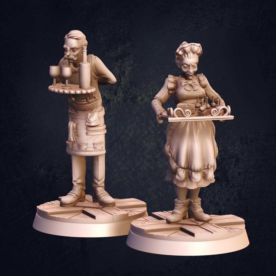 Butlers Cast N Play D&D RPG Miniatures: Royal Feast (dungeons and ...