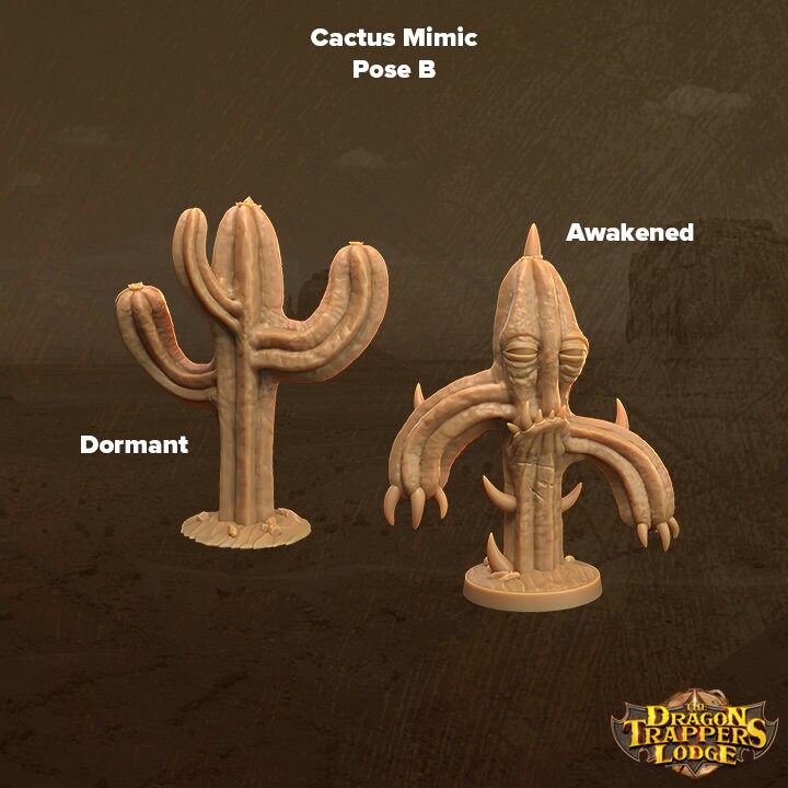 Toys & Games Cacti Mimics Dungeons and Dragons, Pathfinder, Wargaming ...
