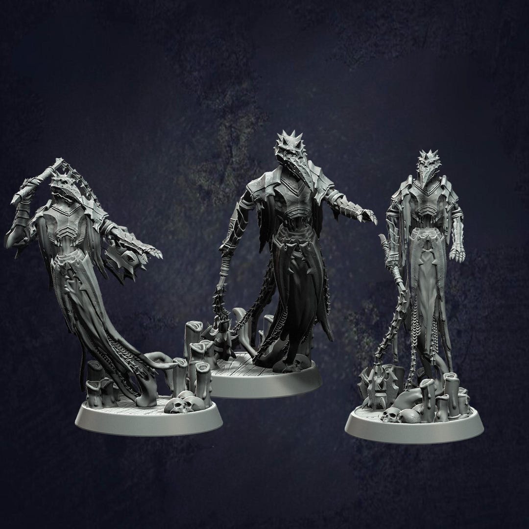 Grimdark Plagued Wraith - D&D RPG Miniature Monolith Arts (dungeons and ...