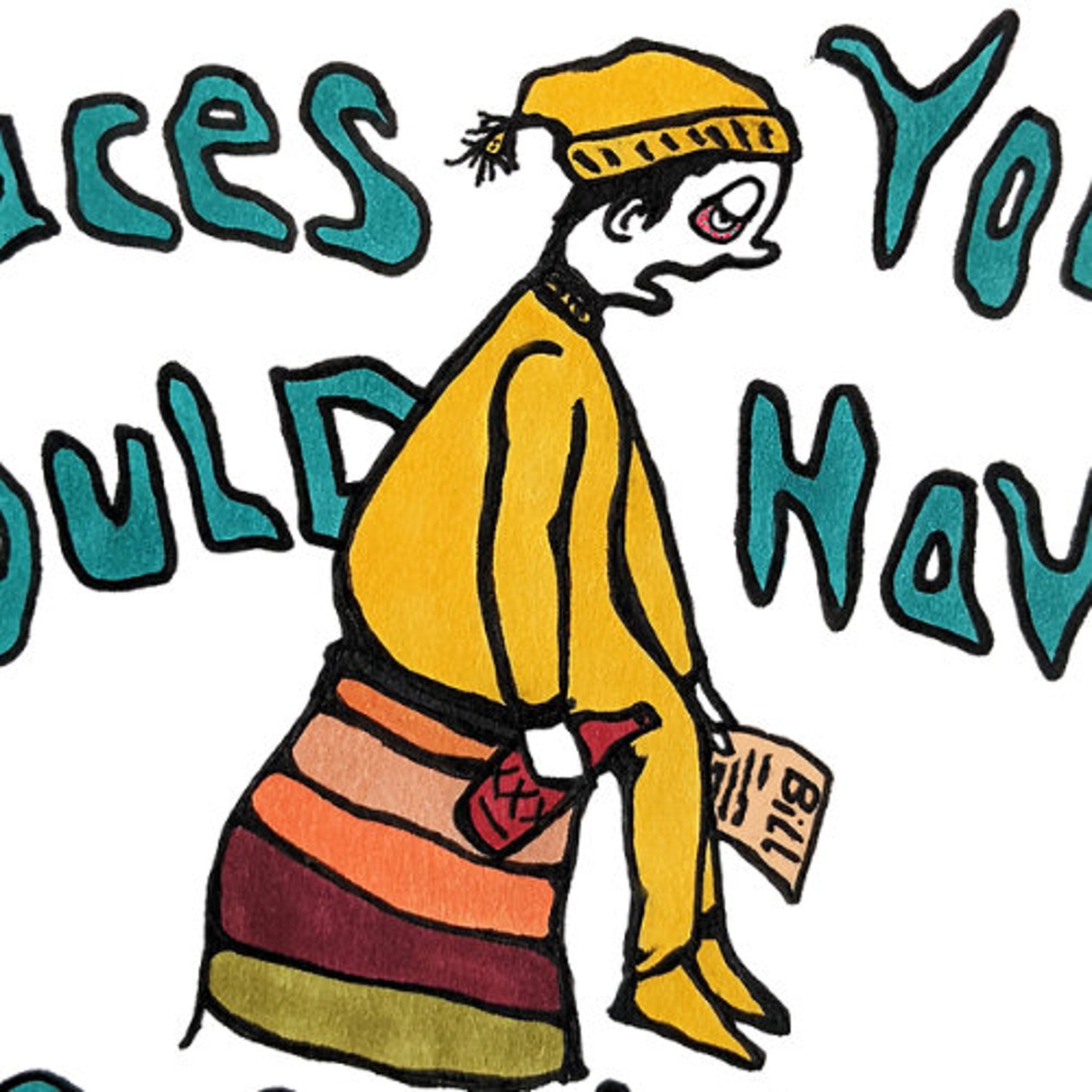 Oh the Places You Could Have Gone Sticker | Etsy