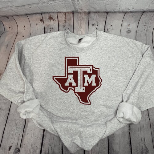 Texas A&M Aggies Quarter-zip Pullover Sweatshirt Aggie - Etsy