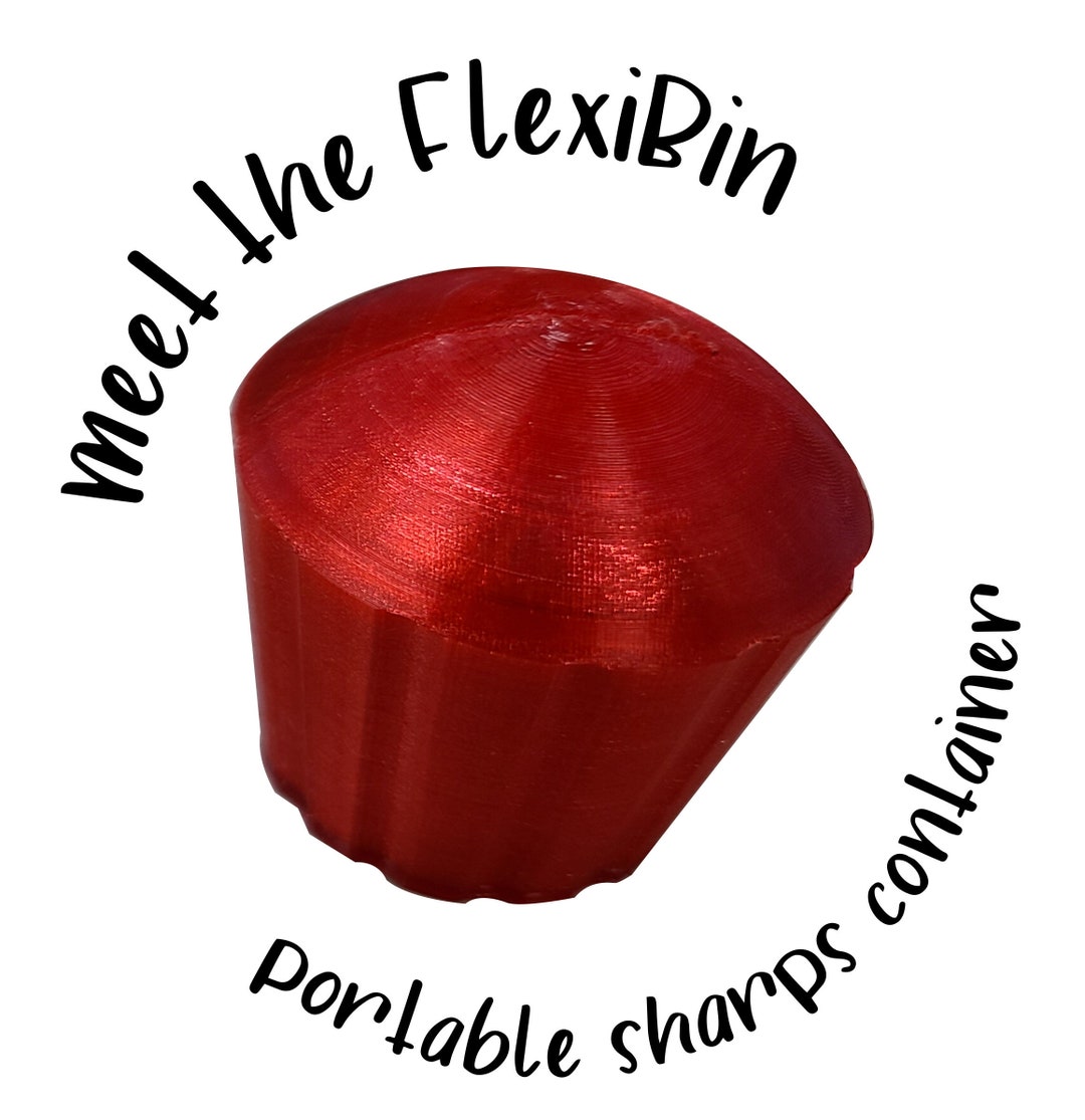 Flexibin Mobile Sharps Container by Flexiarmor - Etsy
