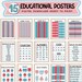 Classroom Posters Bundle, Educational Posters Set, Bulletin Board Set ...