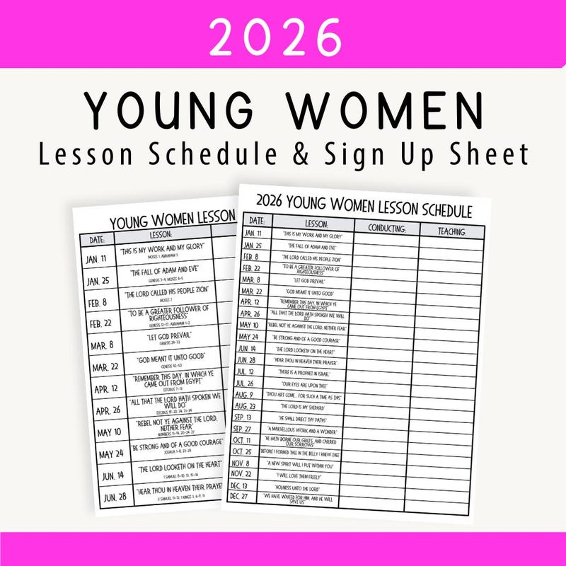 Lds Youth 2026 Theme - Etsy