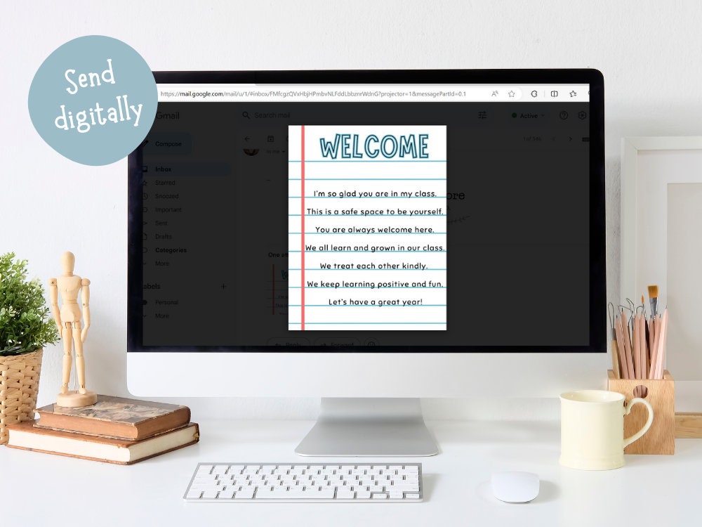 Welcome Letter From Teacher, First Day of School, Printable Welcome to ...